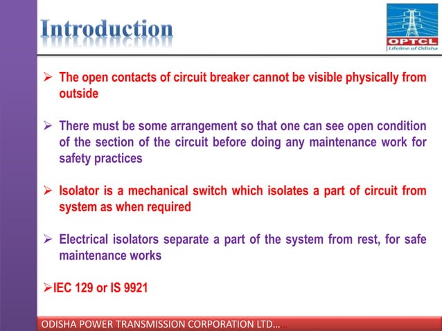 ISOLATOR of different types used in power system.pptx | Physics | Science