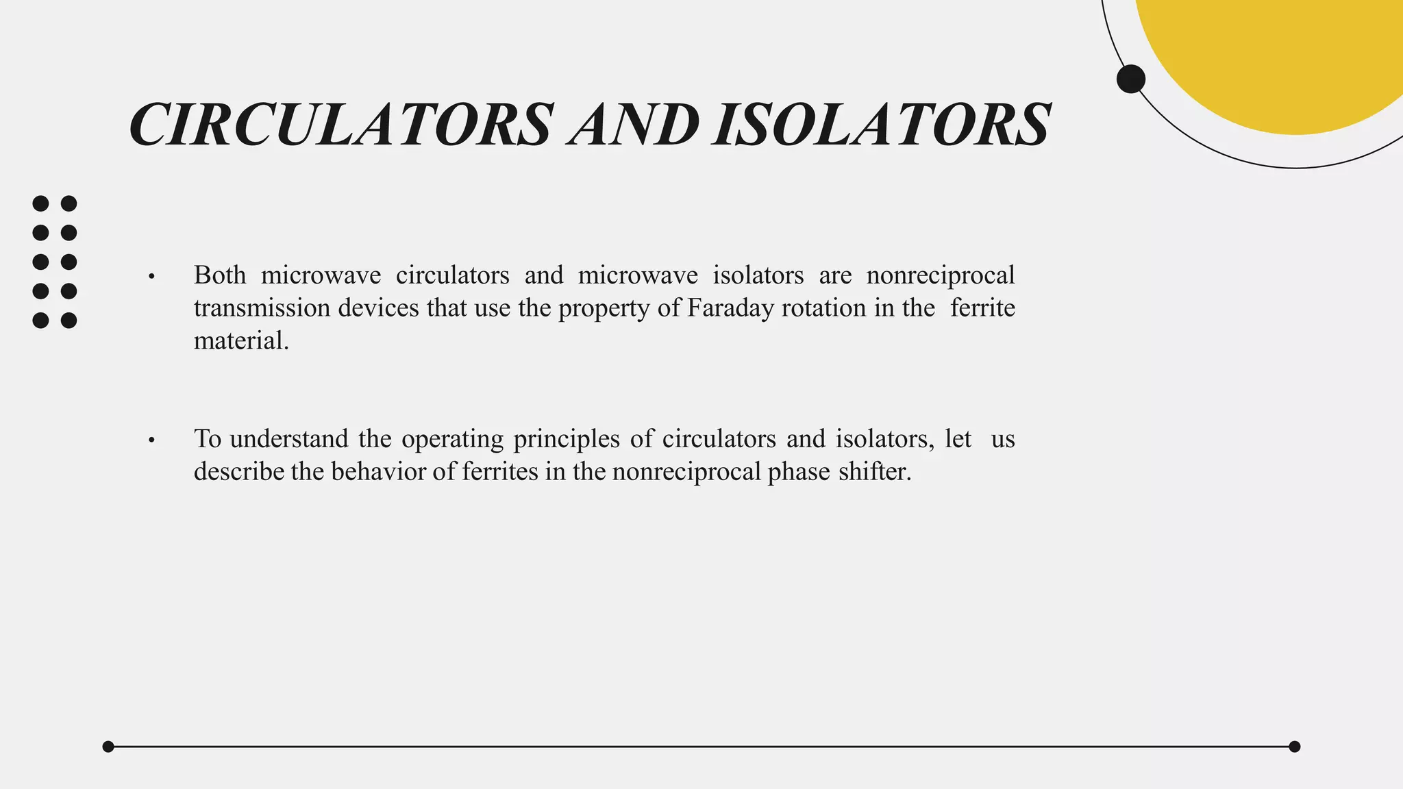 Isolator & Circulator -FT.pptx