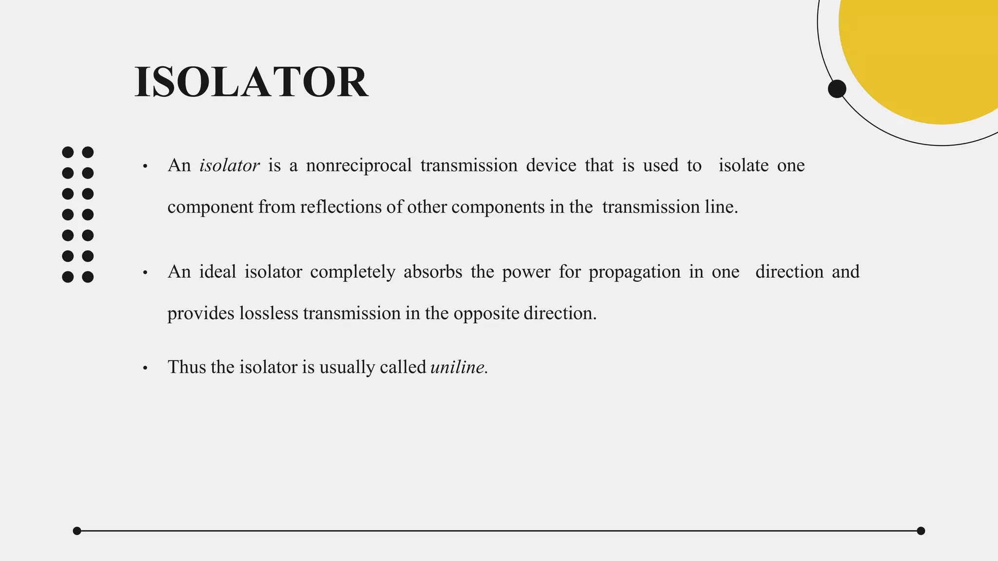 Isolator & Circulator -FT.pptx