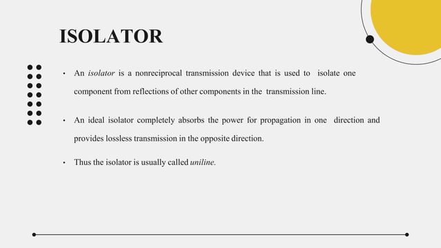 Isolator & Circulator -FT.pptx