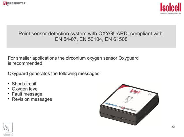 Oxygen Reduction System N2 FIREFIGHTER® ISOLCELL SPA | PPT