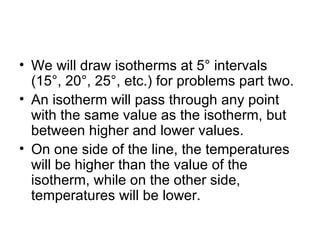 Isolines and contour lines | PPT