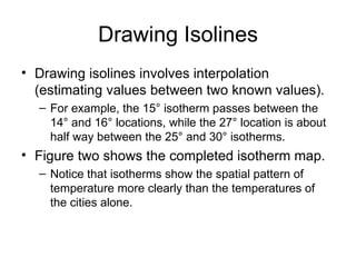 Isolines and contour lines | PPT