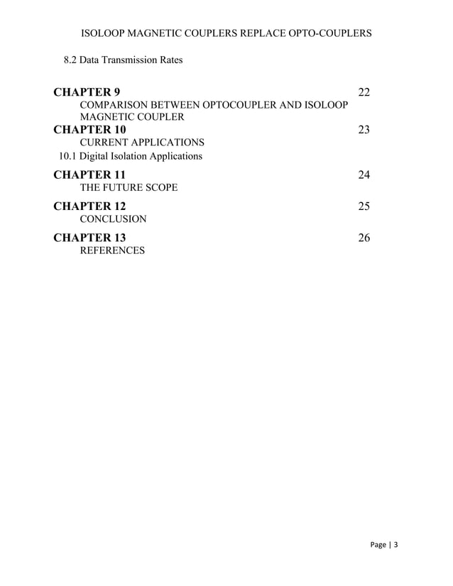 ISOLOOP MAGNETIC COUPLERS REPLACED OPTOCOUPLERS