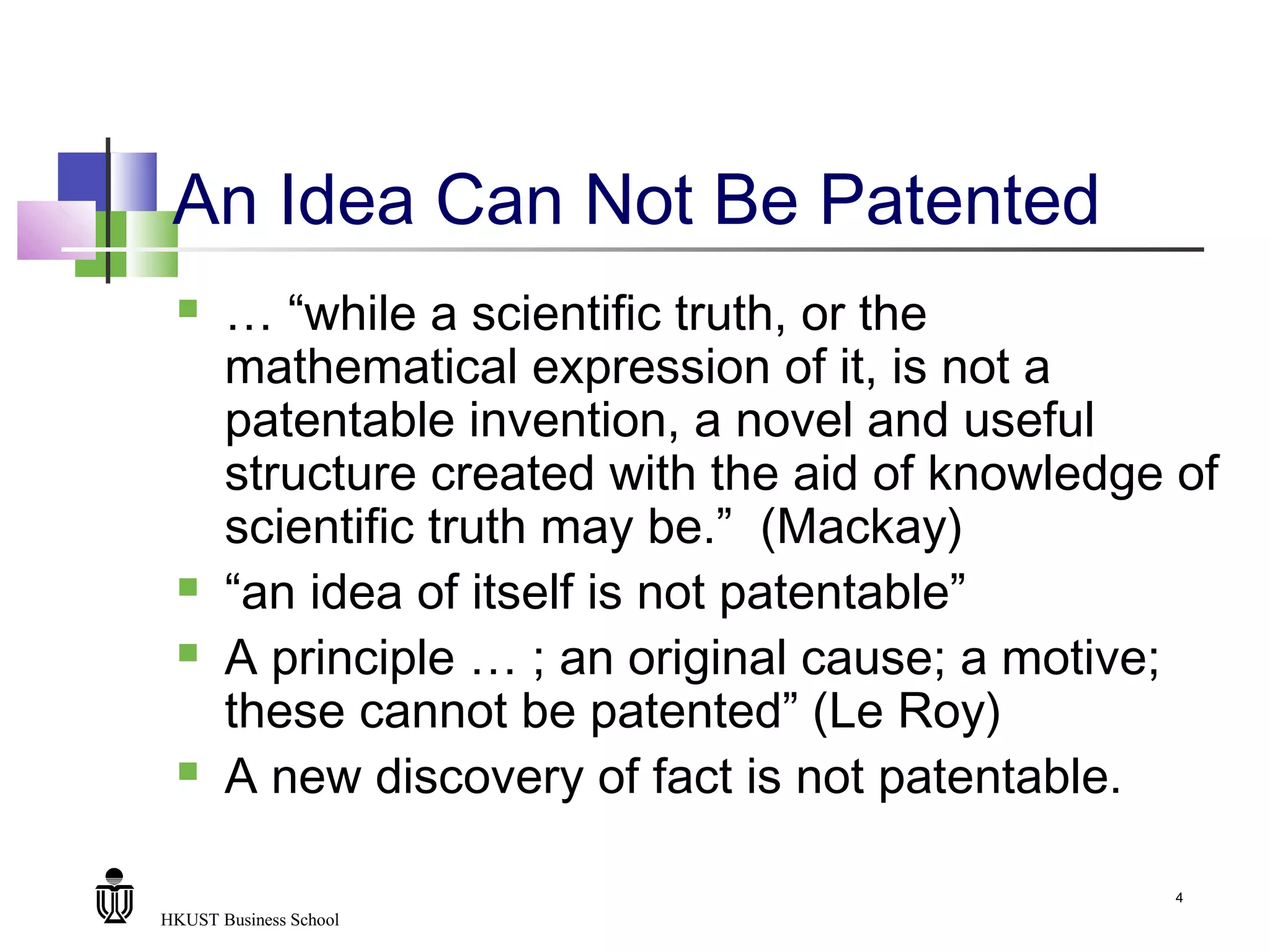 protection of product and design innovations | PPT