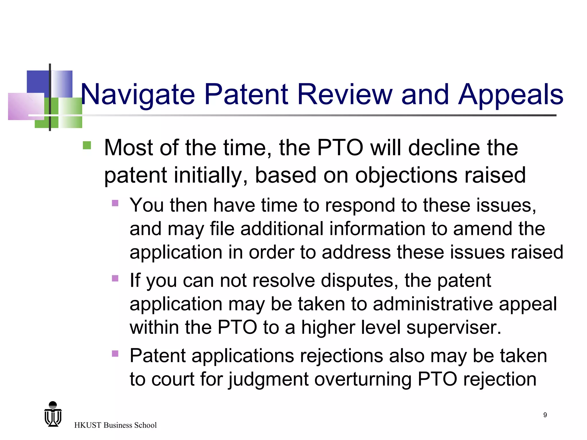 non-obviousness and the patenting process | PPT