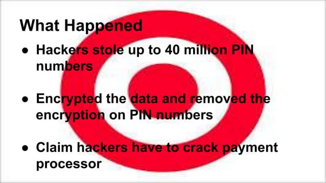 The Target Scandal | PPTX