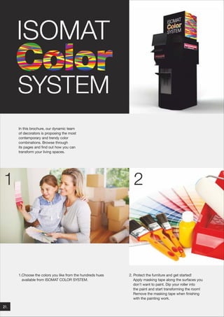 ISOMAT_Color system | PDF | Interior Decorating | Home & Garden