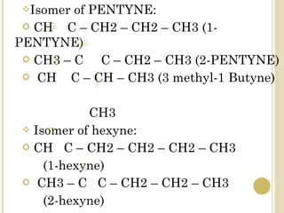 Isomer alkuna | PPT
