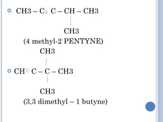 Isomer alkuna | PPT