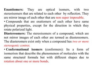 Isomerism PART-1 (Optical Isomerism) | PDF