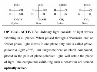 Isomerism PART-1 (Optical Isomerism) | PDF