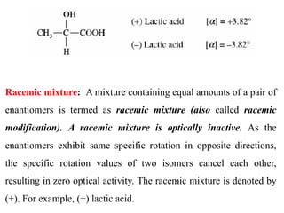 Isomerism PART-1 (Optical Isomerism) | PDF