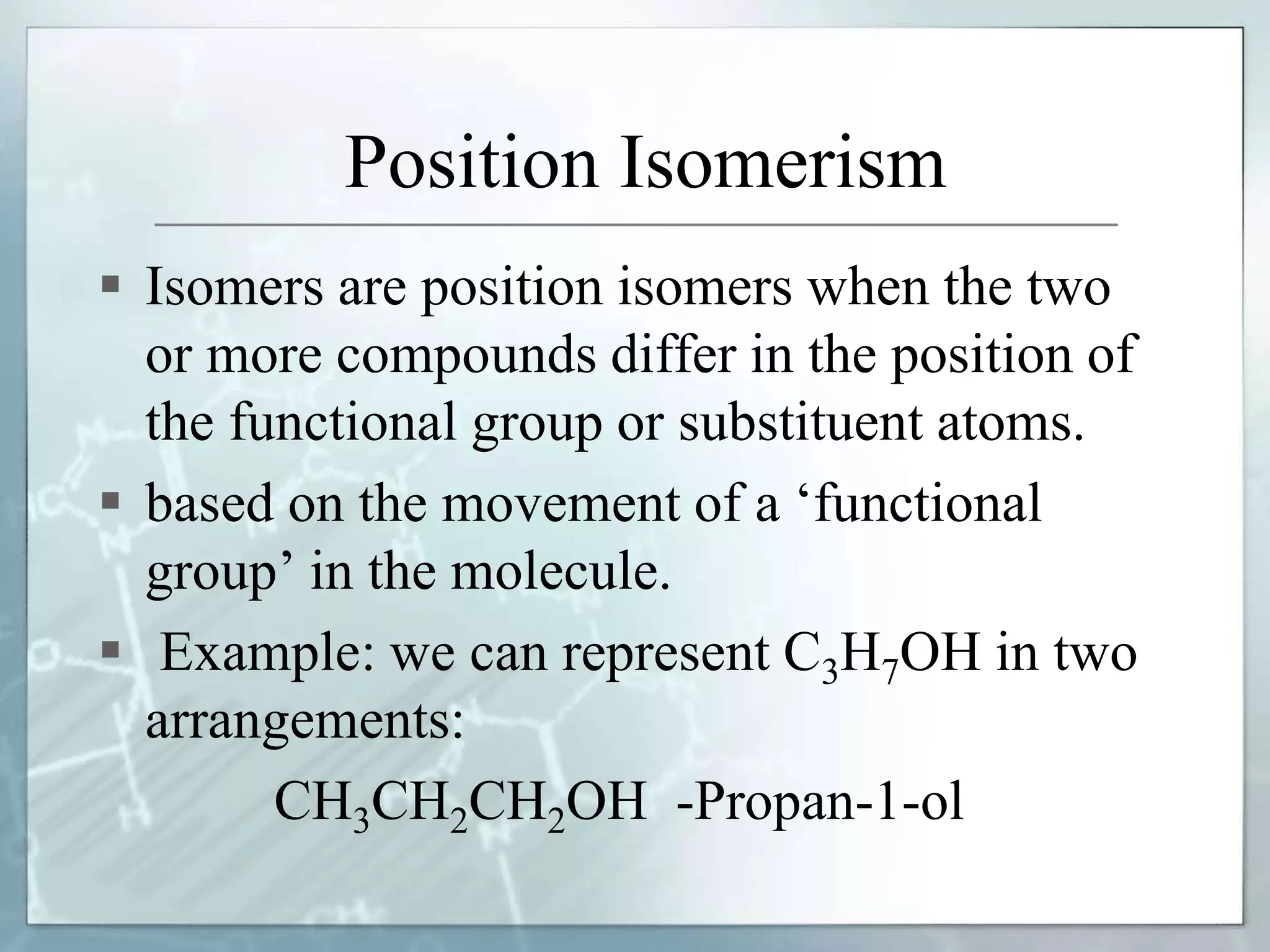Isomerism | PPTX