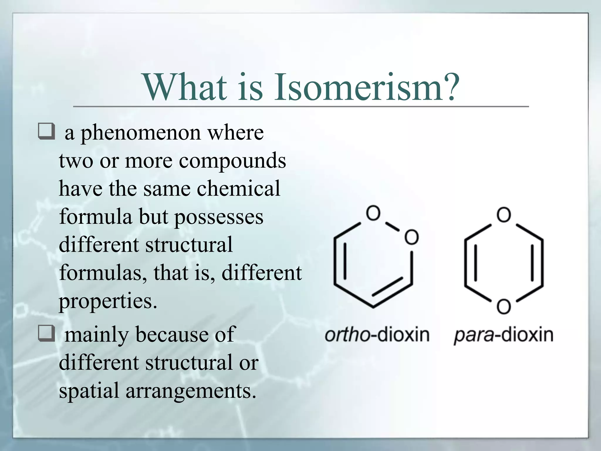 Isomerism | PPTX