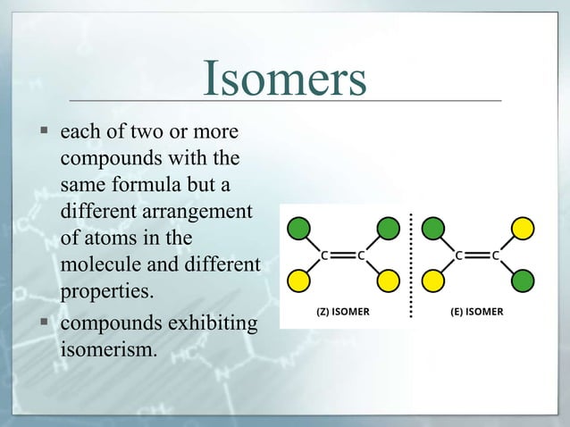 Isomerism | PPTX