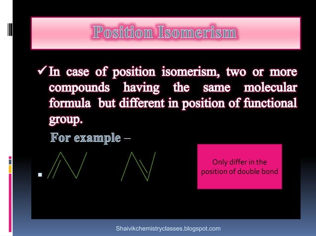 Isomerism and its types | PPTX | Chemistry | Science