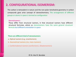 Stereochemistry part 1 Isomerism 1 | PPSX