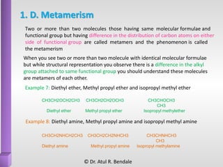 Stereochemistry part 1 Isomerism 1 | PPSX