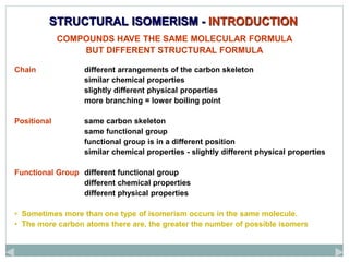 Explanation of Isomerism and types of isomerism .ppt