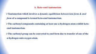 Isomerism - Structural Isomerisms in Organic compounds | PPTX