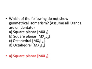 Isomerism in Coordination Chemistry.pptx
