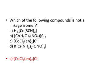Isomerism in Coordination Chemistry.pptx