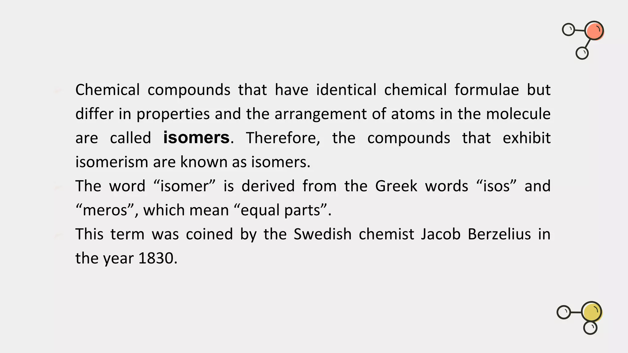 Isomerism in organic compunds | PPTX