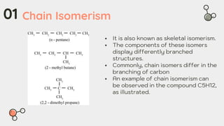 Isomerism in organic compunds | PPTX