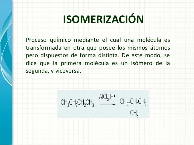 Isomerizacion