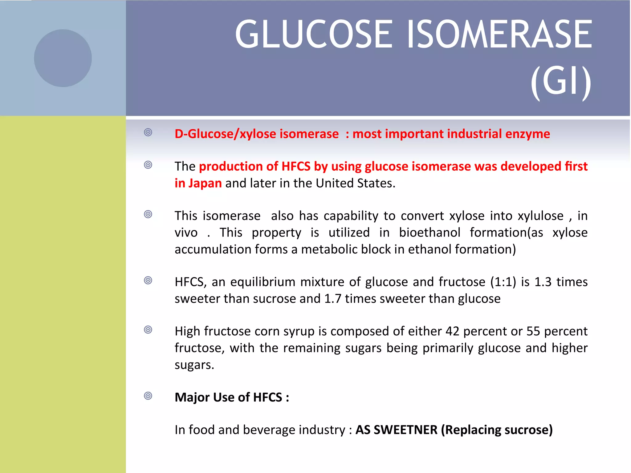 Isomerization And Dextrinization S | PPT