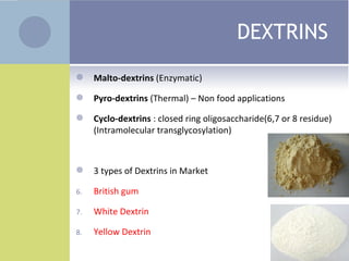 Isomerization And Dextrinization S | PPT