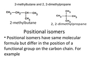 Isomers and isomerism | PPT