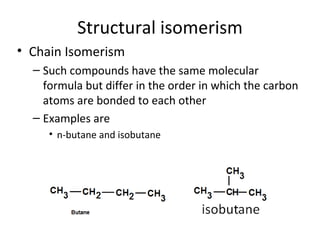 Isomers and isomerism | PPT