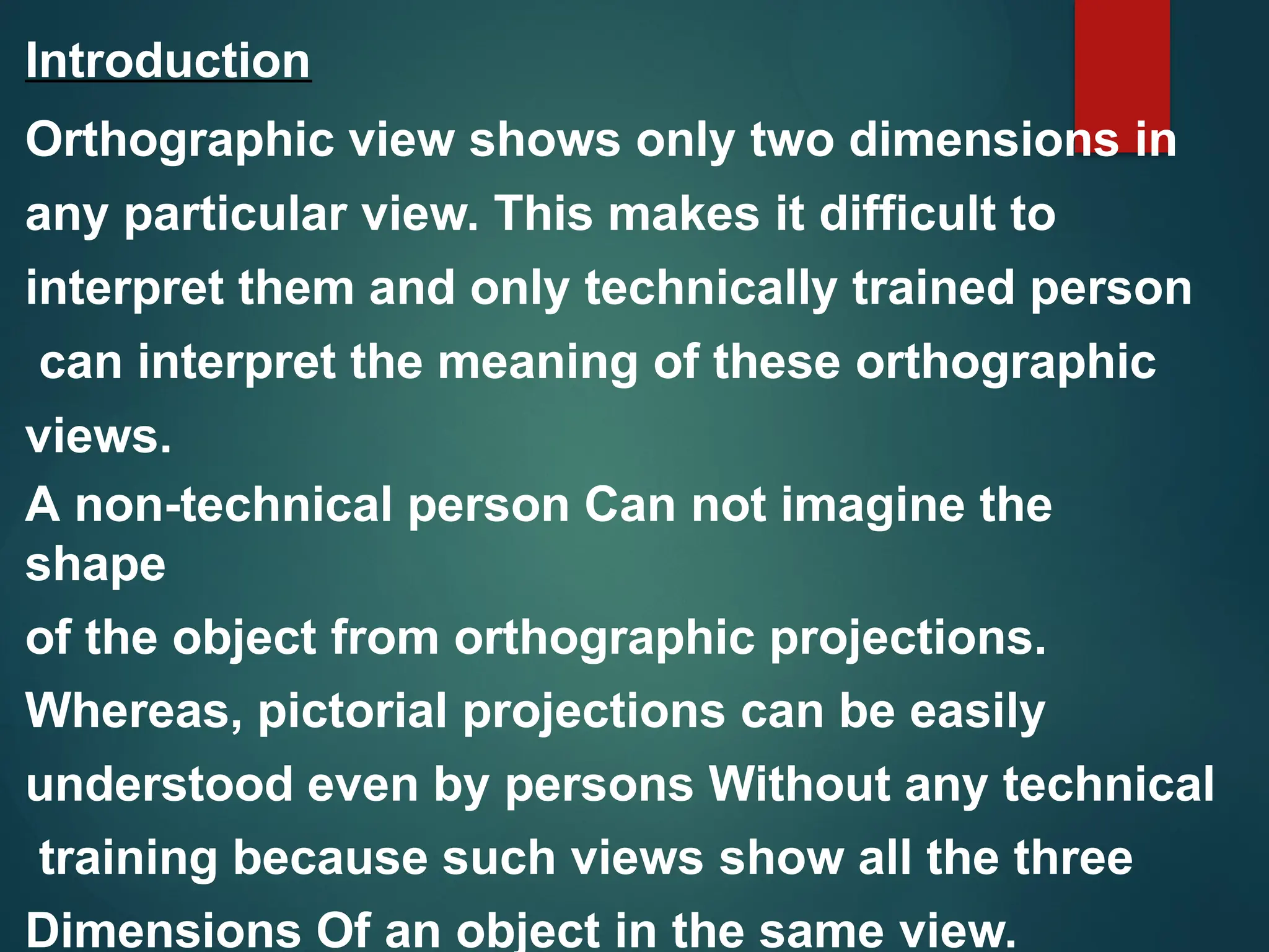 Isometric Projection and Drawing for Engineering | PPTX