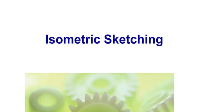 Isometric and its types with sketch examples .pptx