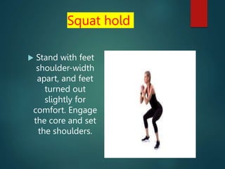 Isometric-exercises the same time as you can see t | PPTX