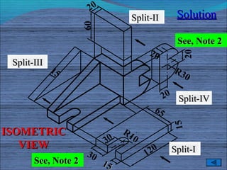 Isometric projections for engineering students | PPT