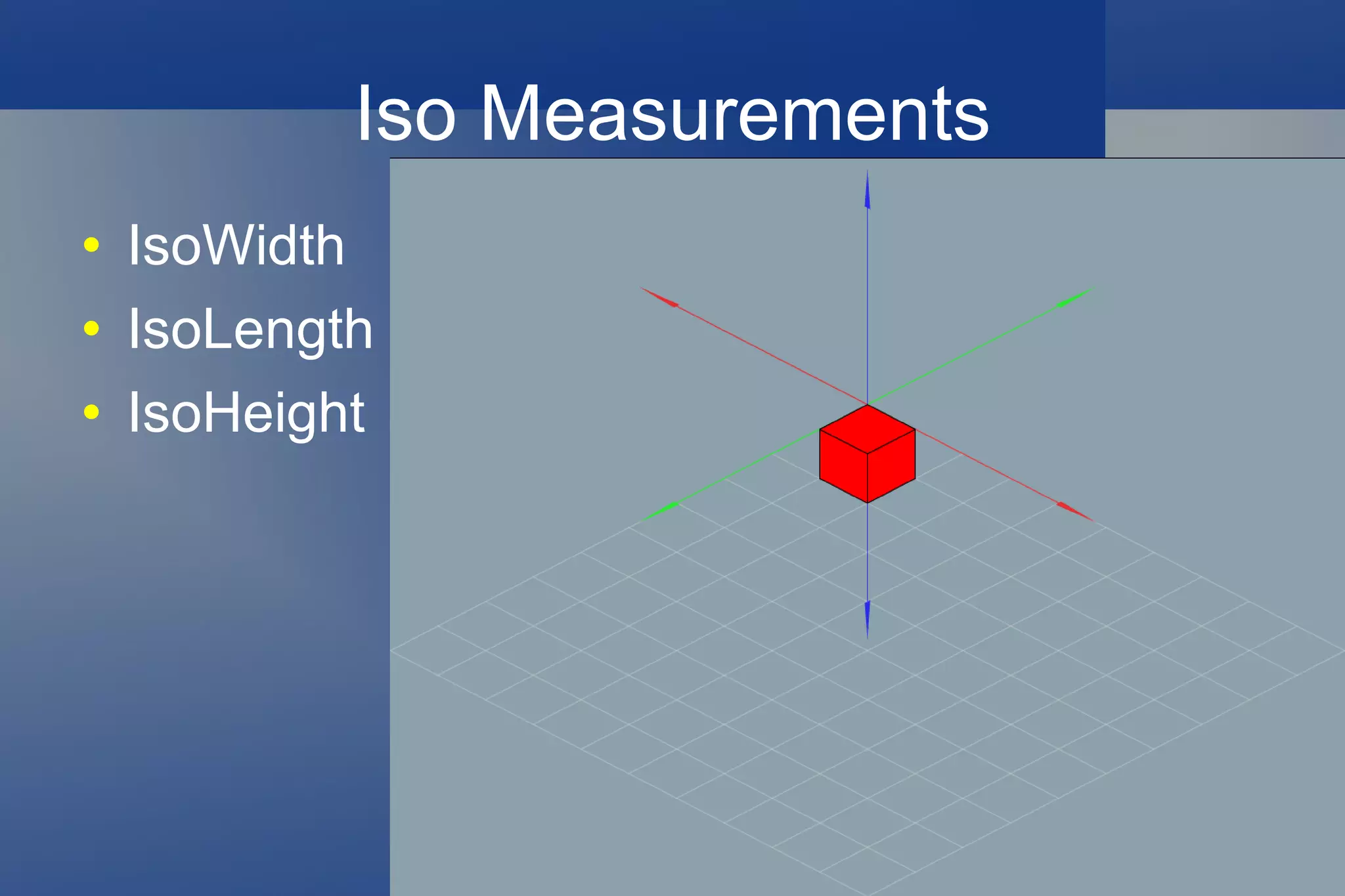 Isometric concept | PPT | 3-D Graphics | Computer Software and Applications