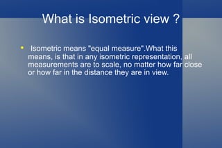 Isometric concept | PPT | 3-D Graphics | Computer Software and Applications