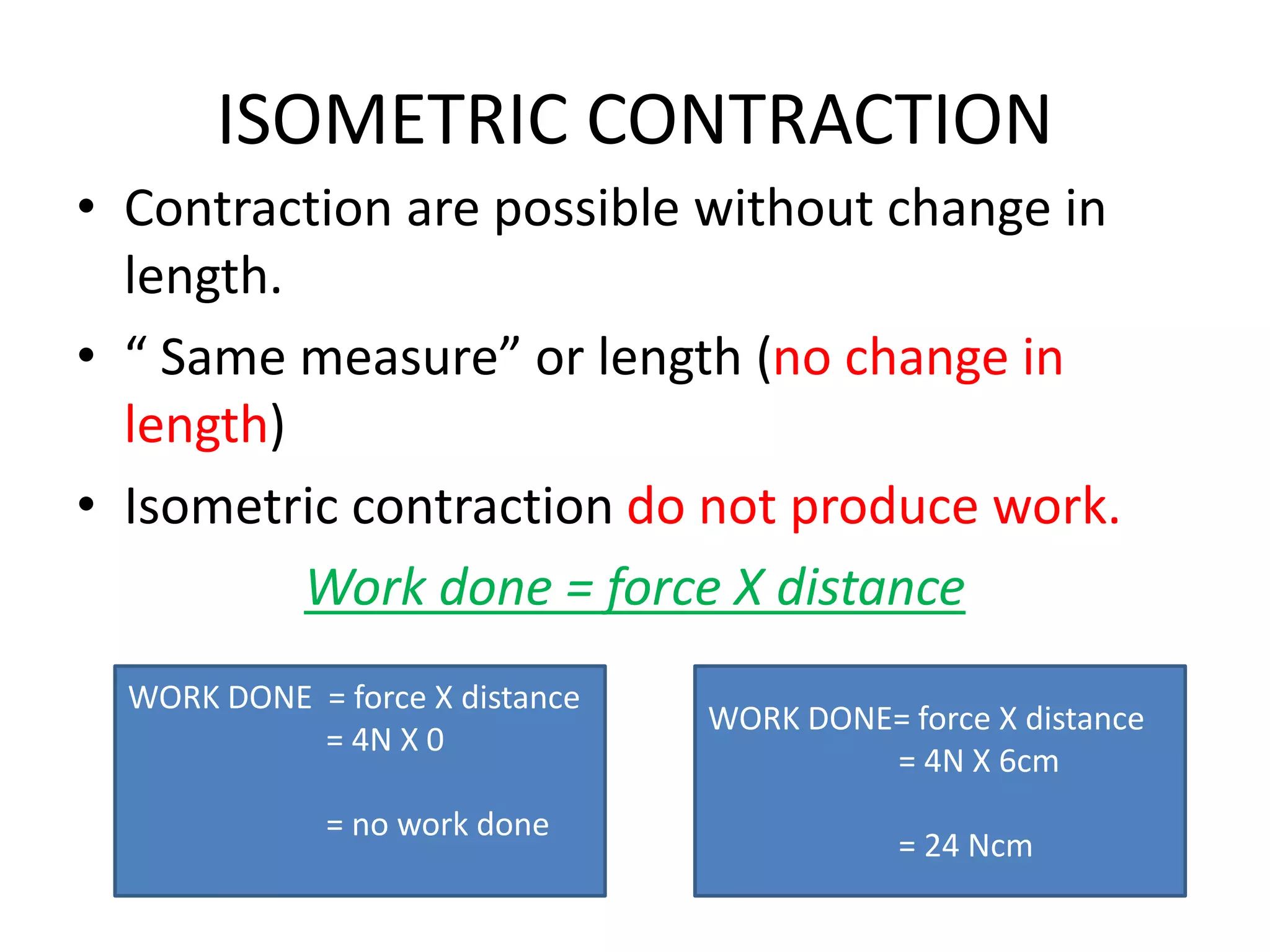 Isometric contraction | PPTX | Physical Therapy | Wellness
