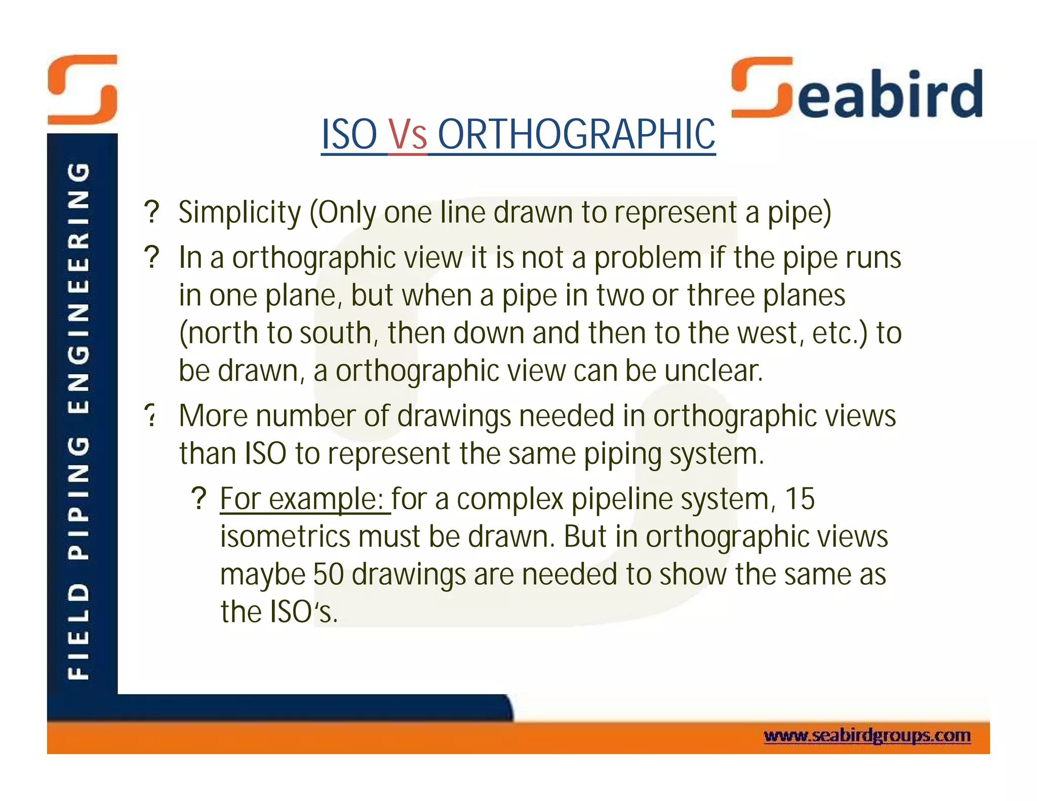 Piping Isometric drawing guide | PDF