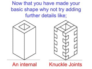 isometric_drawing.ppt | Drawing and Sketching | Arts and Crafts