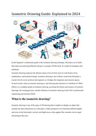 Isometric Drawing Guide: Explained in 2024 | PDF