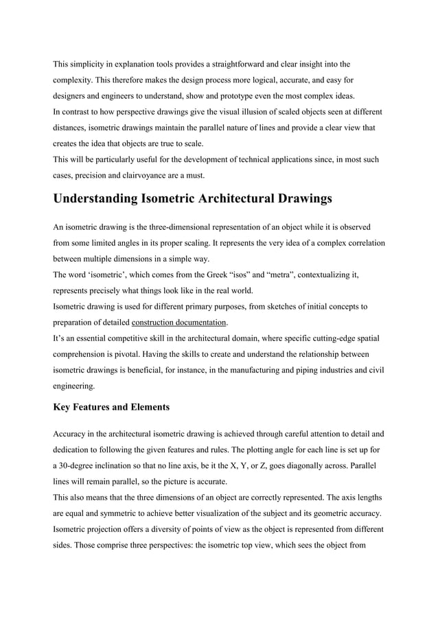 Isometric Drawing Guide: Explained in 2024 | PDF