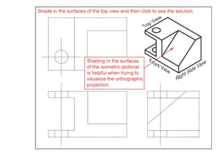 Orthographic Projection Worksheets