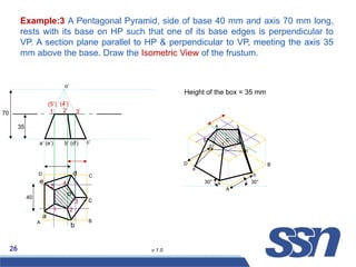 Isometric Projection, Engineering Graphics, Engineering Drawing | PPTX