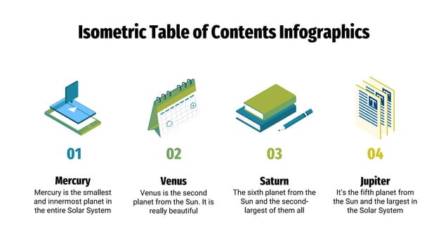 Isometric Table of Contents Infographics by Slidesgo.pptx
