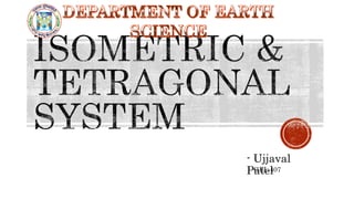 Isometric tetragonal system | PPT
