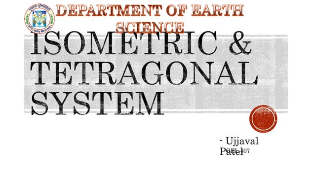 Isometric tetragonal system | PPT